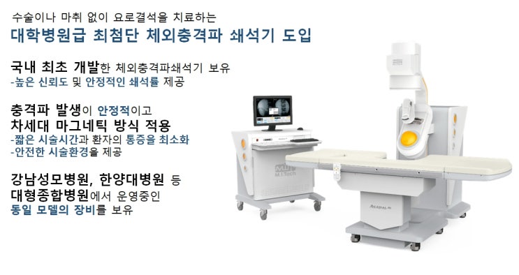 경축순천한국병원대학병원급 최첨단 체외충격파 쇄석기 도입 네이버 블로그