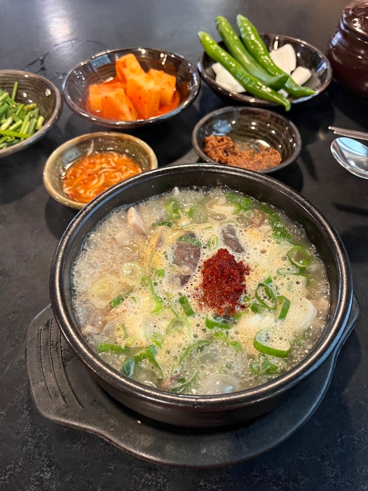서울강남선릉역 맛집 농민백암순대 본점 서울 깔끔하고 진한 순대국밥 맛집 평일 웨이팅 한가한 시간대 혼밥 가능