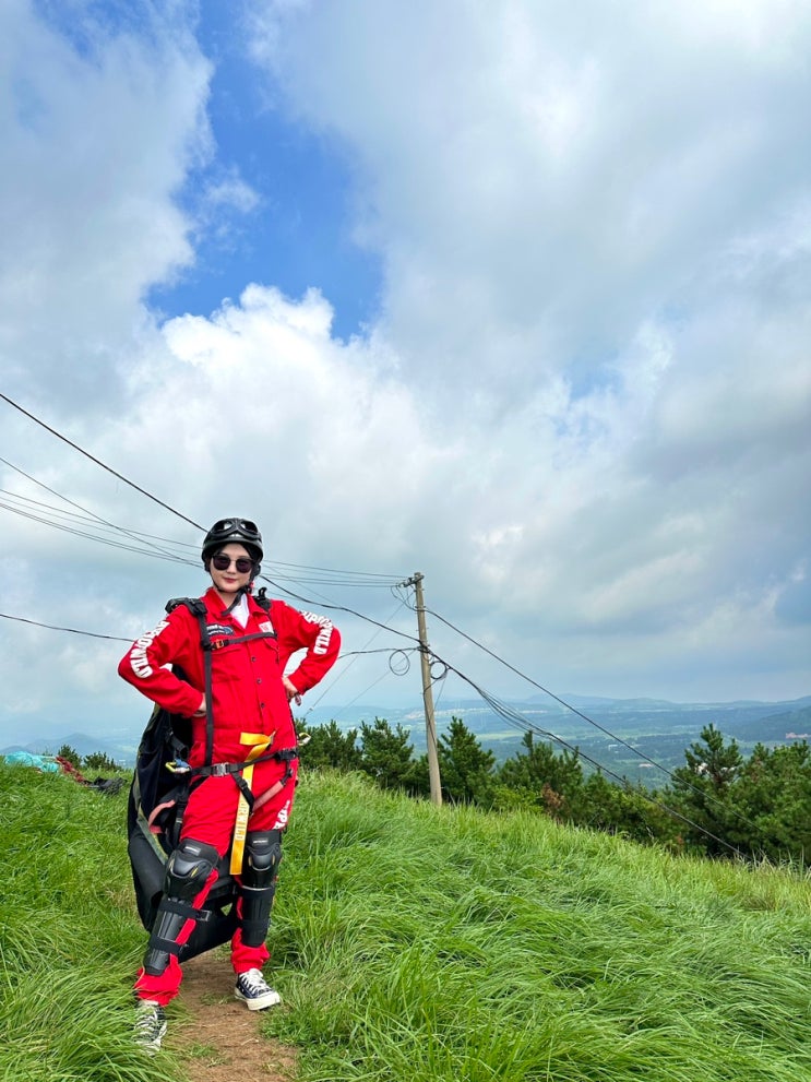 제주 하늘을 날다 : 제주 금오름 패러글라이딩 실패 후기 | 업체 추천 | 예약, 가격, 코스안내 : 네이버 블로그