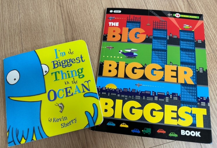 5살 영어그림책 /Big Bigger Biggest /I’m the biggest thing in the ocean : 네이버 블로그