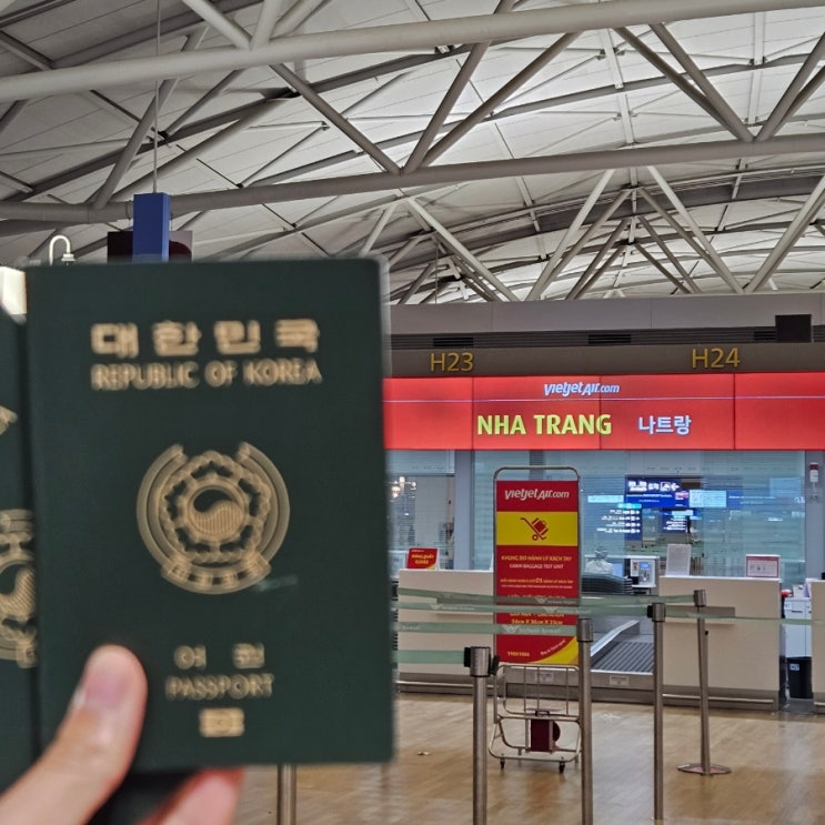 나트랑 비엣젯항공 모바일체크인 보딩패스 티켓 수화물 및 좌석 총정리 인천공항 새벽출발 비행기 꿀팁 네이버 블로그