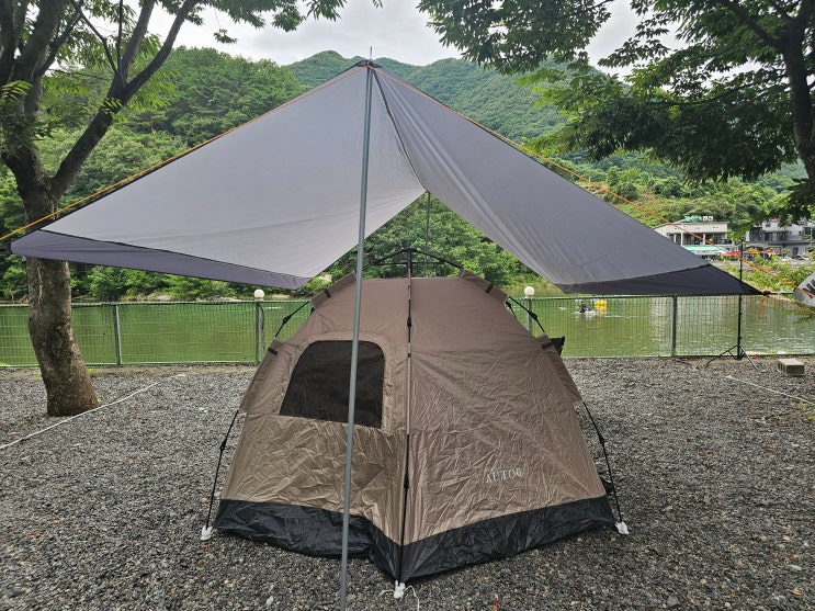 밀양캠핑장 밀양댐오토캠핑장 B8 내돈내산후기 네이버 블로그