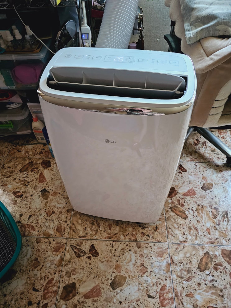 [가전제품,에어컨] LG 이동형 에어컨 PQ08DDWBS1 한달 후기! : 네이버 블로그