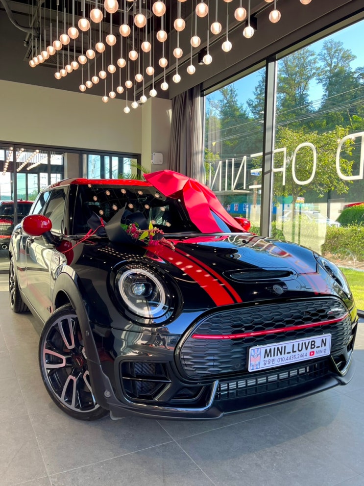 강릉 Bmw Mini미니쿠퍼 강릉 전시장 23년식 클럽맨 Jcw T1 출고기 삼척 거주 고객님 출고 네이버 블로그