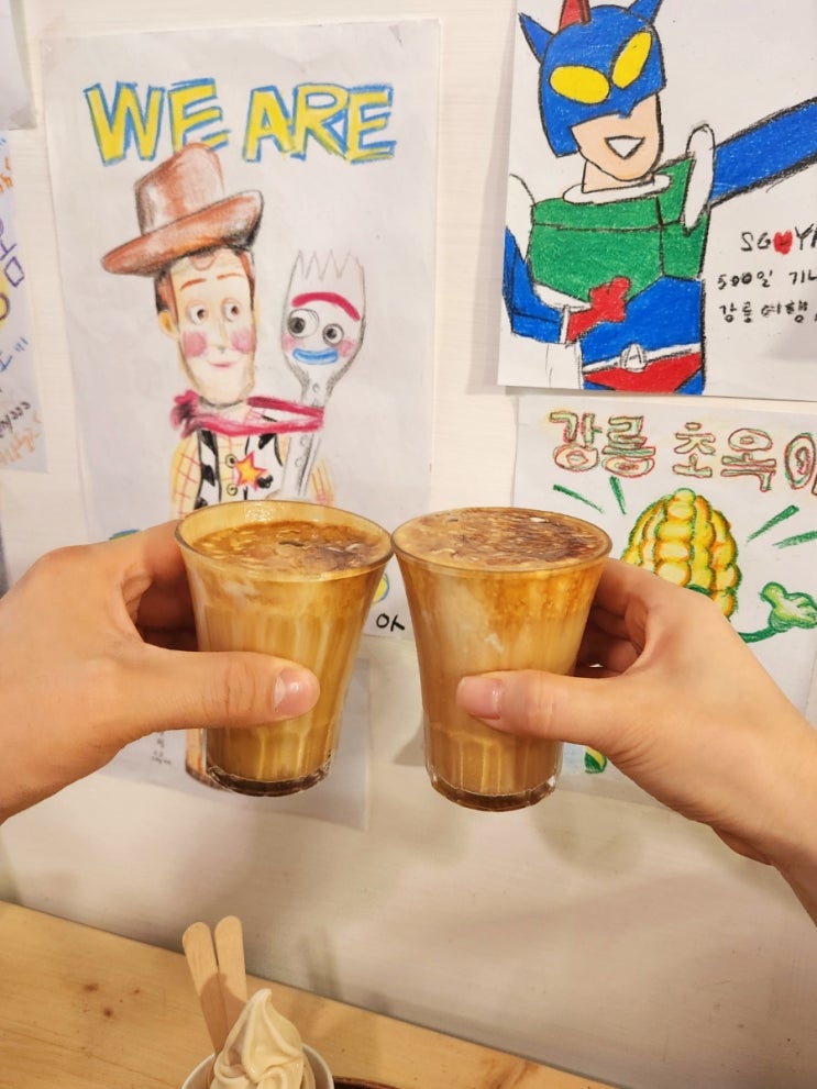 강릉 초당옥수수커피 갤러리밥스 웨이팅 주차 솔직후기 네이버 블로그