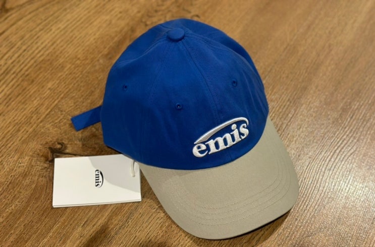 이미스 투톤 캡모자 뉴 로고 믹스 볼캡 NEW LOGO MIX BALL CAP-BEIGE/BLUE : 네이버 블로그