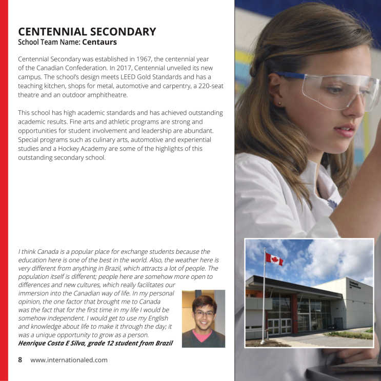 센터니얼 세컨더리 스쿨 (CSS) Centennial Secondary School _ 캐나다 BC주 코퀴틀람 교육구 : 네이버 블로그