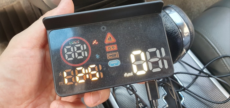 구 SM5에 장착 HUD 자가 설치 DIY - 리드아이 GI900 가성비 추천 : 네이버 블로그