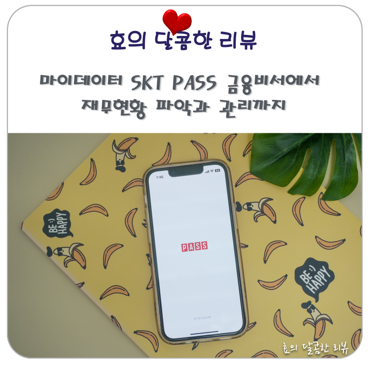 마이데이터 SKT PASS 금융비서에서 재무현황 파악과 관리까지 : 네이버 블로그