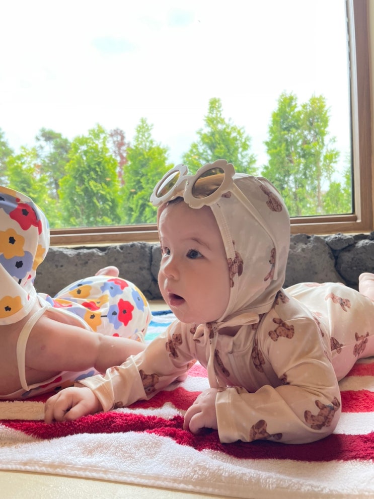 [제주도아기랑] 제주 아기 수영장 소랑여름 | 조동모임 공간대여 | 5개월 아기 수영장 : 네이버 블로그