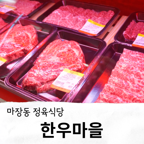 마장동 정육식당 고기맛 끝내주는 한우마을 네이버 블로그