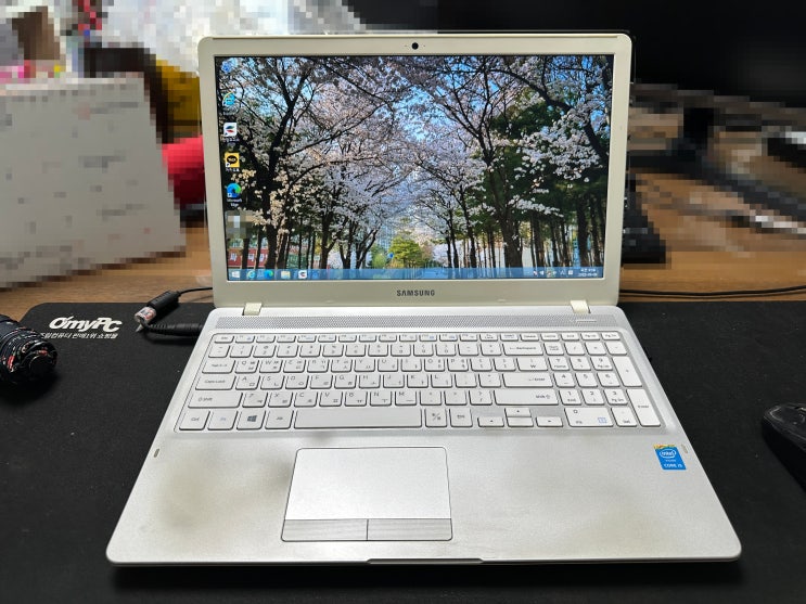 남양주 컴퓨터수리 진건읍 출장 삼성노트북(NT500R5H-K54D) 윈도우8 지원 종료 윈도우10 설치 : 네이버 블로그