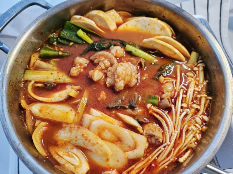곱창전골 문현 전통한우 곱창전골 밀키트 저녁 메뉴 추천 네이버 블로그