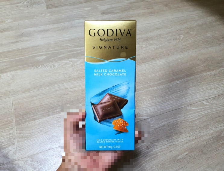 GODIVA 고디바 솔티드 캬라멜 초콜릿 90g : 네이버 블로그