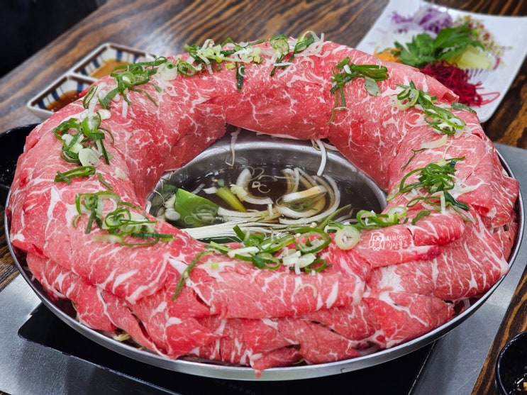 수완지구 샤브샤브 맛집 메밀당막국수 비쥬얼도 좋아 네이버 블로그