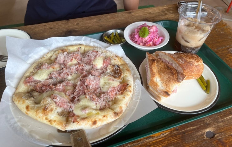 영등포 문래 창작촌 맛집 고트델리 문래 잠봉뵈르 샌드위치 잠봉피자 내돈내산 내돈내먹 후기 네이버 블로그