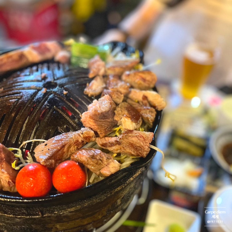 용산양갈비 맛집 | 히츠지야 용산점 징기스칸 세트 후기 : 네이버 블로그