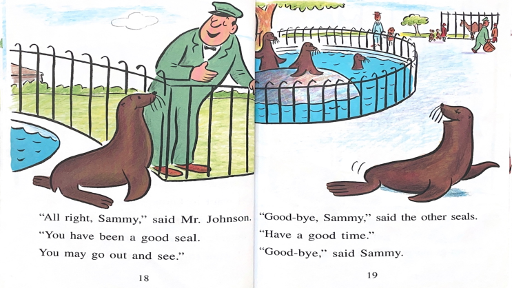 9/12(화) I Can Read "Sammy the seal" 녹음파일 : 네이버 블로그