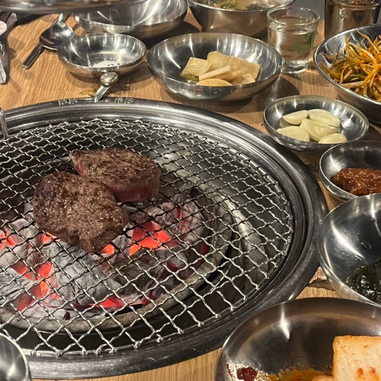 8월 29일 일상 : 갑분 소고기 군자역 근처 ‘본가한우생고기’ : 네이버 블로그