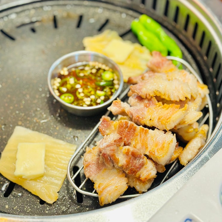 김해 주촌 맛집 김해 코스트코 인근 구워주는 맛있는 고기집 포크쌀롱 네이버 블로그