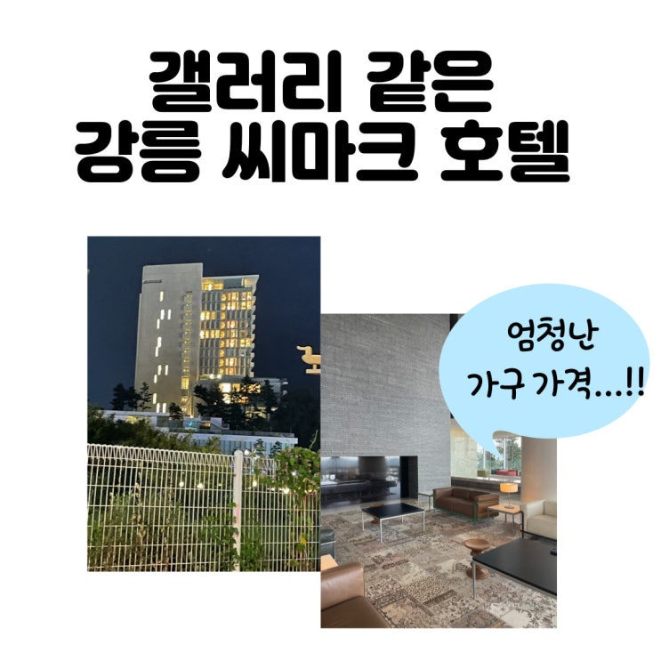 강릉 씨마크호텔 2배 더 즐길 수 있는 재밌는 사실과 기본 룸 컨디션 뷰 Feat 2천만원짜리 쇼파 네이버 블로그