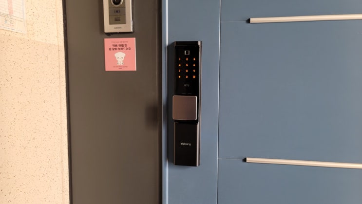 대전도어락추천, 유성구 봉명동 도안센트럴시티에 직방IoT SHP-DR900설치 : 네이버 블로그