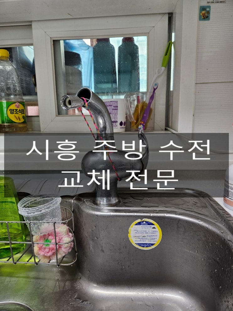 시흥 주방 수전 교체 싱크대 수도꼭지 수리 잘해요정왕동 네이버 블로그