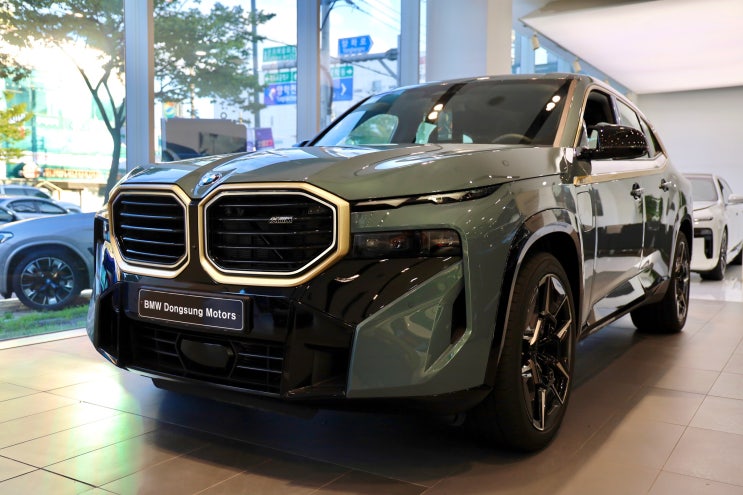 2023 BMW XM Night Gold 케이프 요크 그린 상세리뷰 (feat.BMW SUV M 끝판왕, 포항 BMW 동성모터스 ...