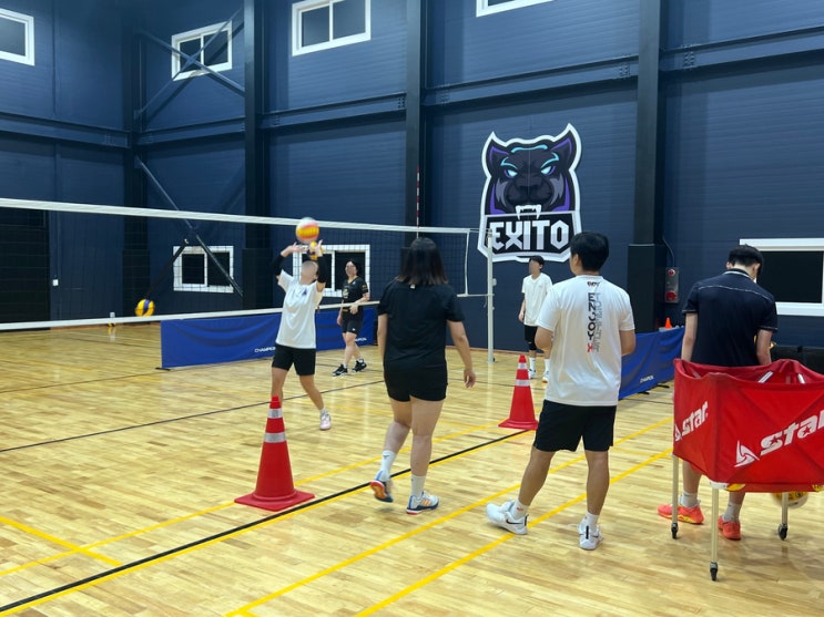 [배구학원] 엑시토스포츠 전문세터반 " 수도권 7개 지점 운영되고 있는 전문배구교실 : 네이버 블로그