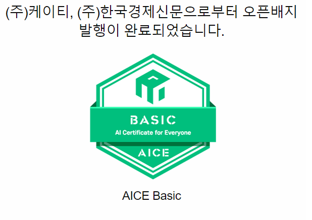 AICE BASIC 자격증 정보 및 합격 후기 : 네이버 블로그