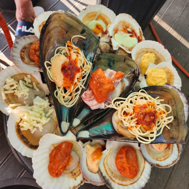 영종도 조개구이집 내돈내산 찐맛집 서해안조개광장 네이버 블로그