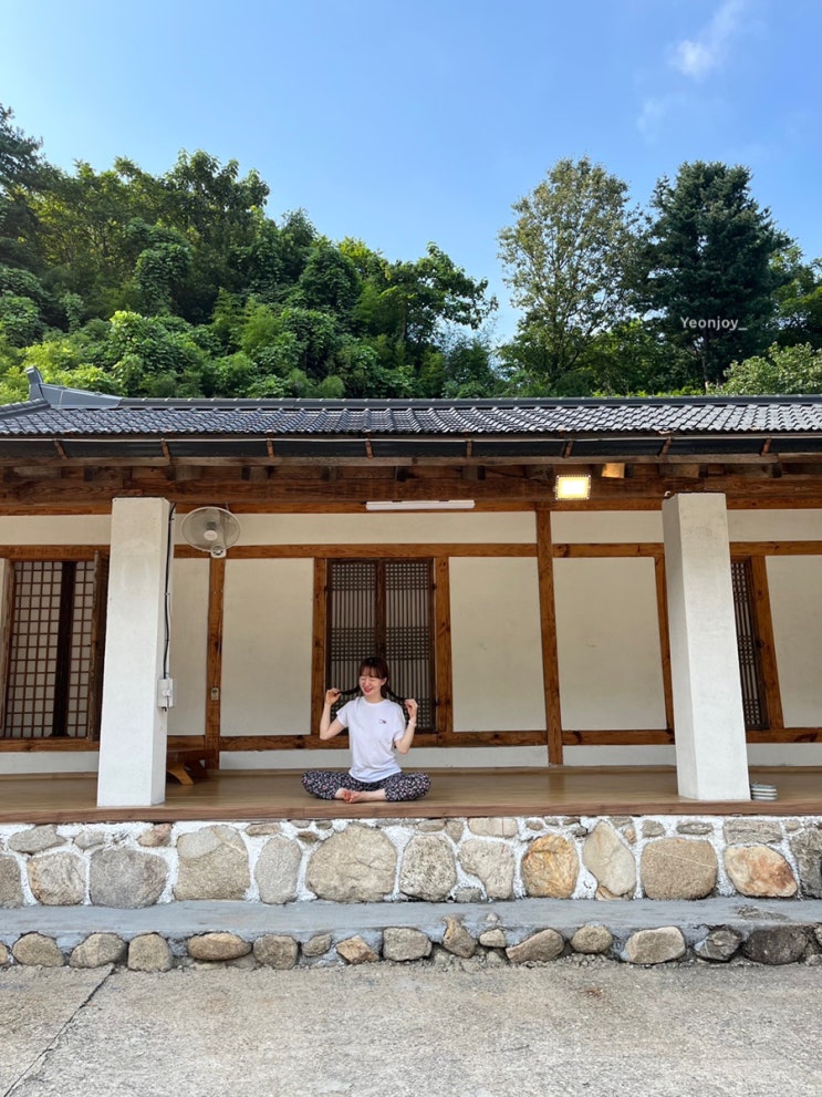 여행2일차 강릉 촌캉스 즐기기 좋은 에어비엔비 숙소 ‘소금제 맞은편 계곡 불꽃놀이 네이버 블로그