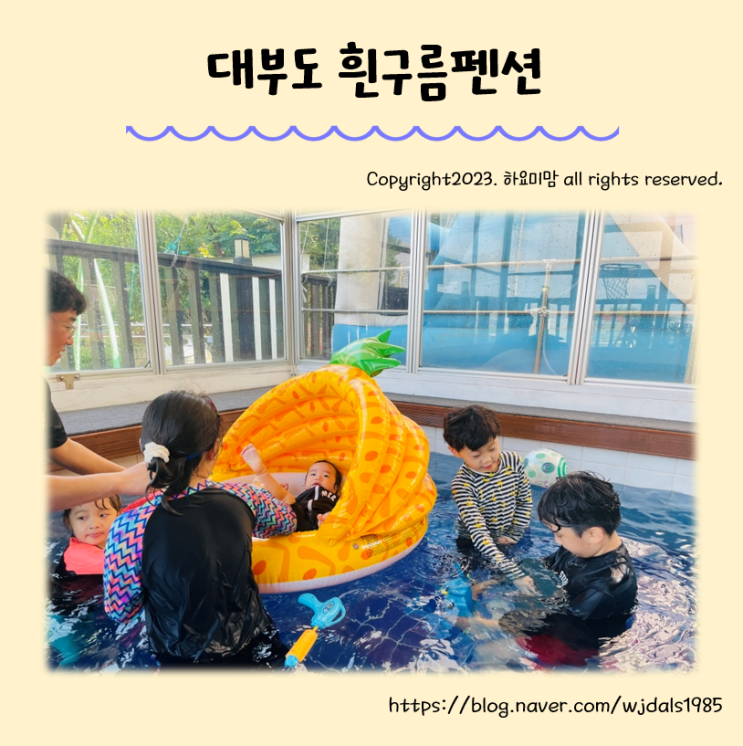 대부도 풀빌라 독채펜션 흰구름펜션 15명 단체인원도 거뜬 네이버 블로그