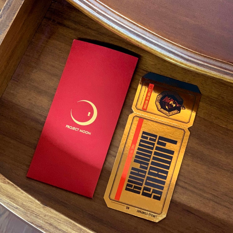 게임 「림버스 컴퍼니 LIMBUS COMPANY」 굿즈/ 항공권티켓제작/ 버스티켓제작/ 보딩패스티켓 제작/ 게임 굿즈 필페이퍼 ...