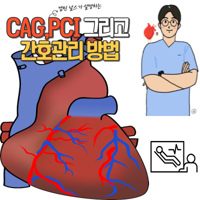 CAG와 PCI 관상동맥조영술 및 간호관리에 대해서 알아보자 : 네이버 블로그