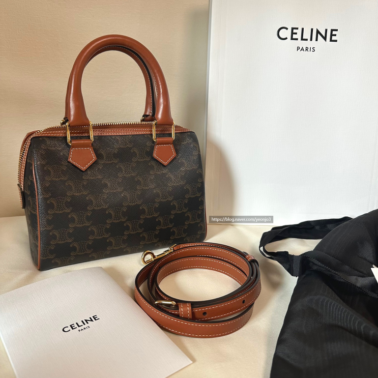 CELINE 셀린느 스몰 보스턴백 | 사몰가 이너백 리뷰 : 네이버 블로그