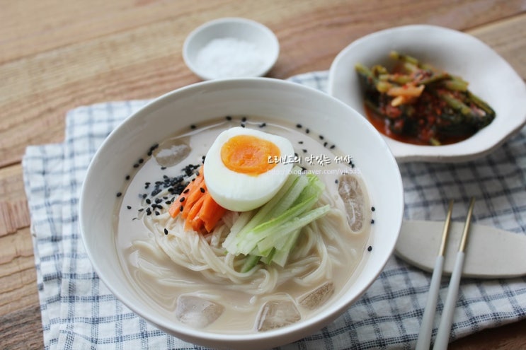 콩국수 쉽게 만들기 두유 콩국수 여름 별미 콩국수 만드는 법 네이버 블로그