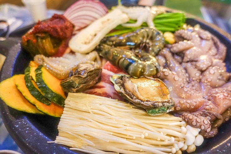 여수 낭만포차 돌문어상회 돌문어삼합 맛집 네이버 블로그