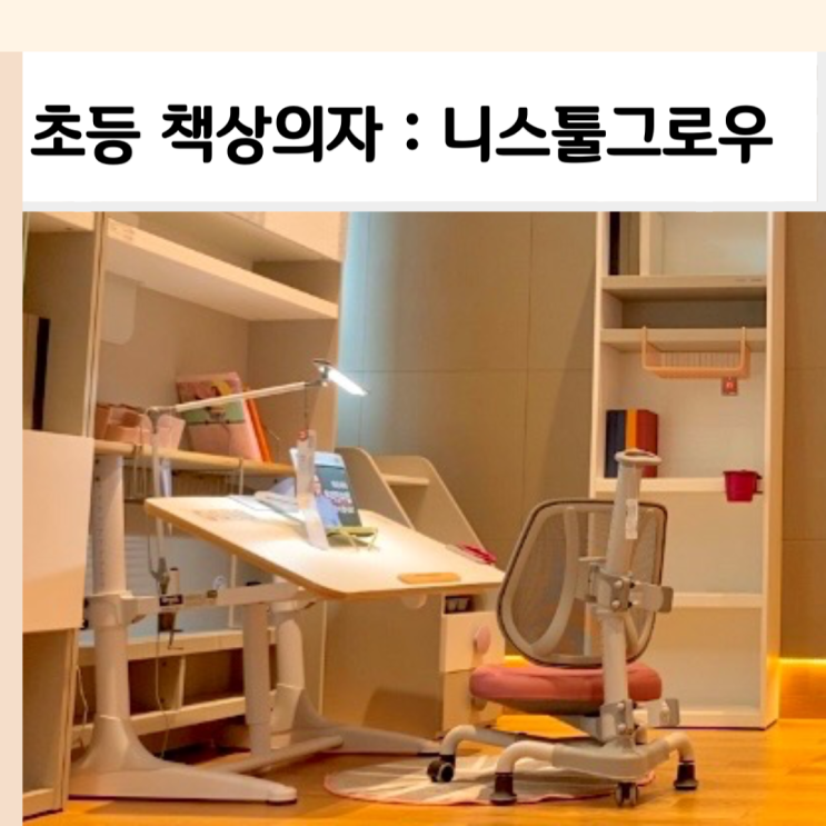 초등학교 입학 선물 의자바퀴고정 책상높이기 되는 니스툴그로우 초등학생 책상 의자 네이버 블로그