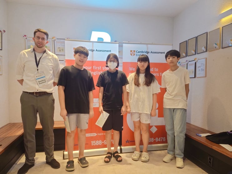[광교초등영어학원]2023 캠브리지CEFR YLE 어린이영어국제공인인증시험을 치르다 : 네이버 블로그