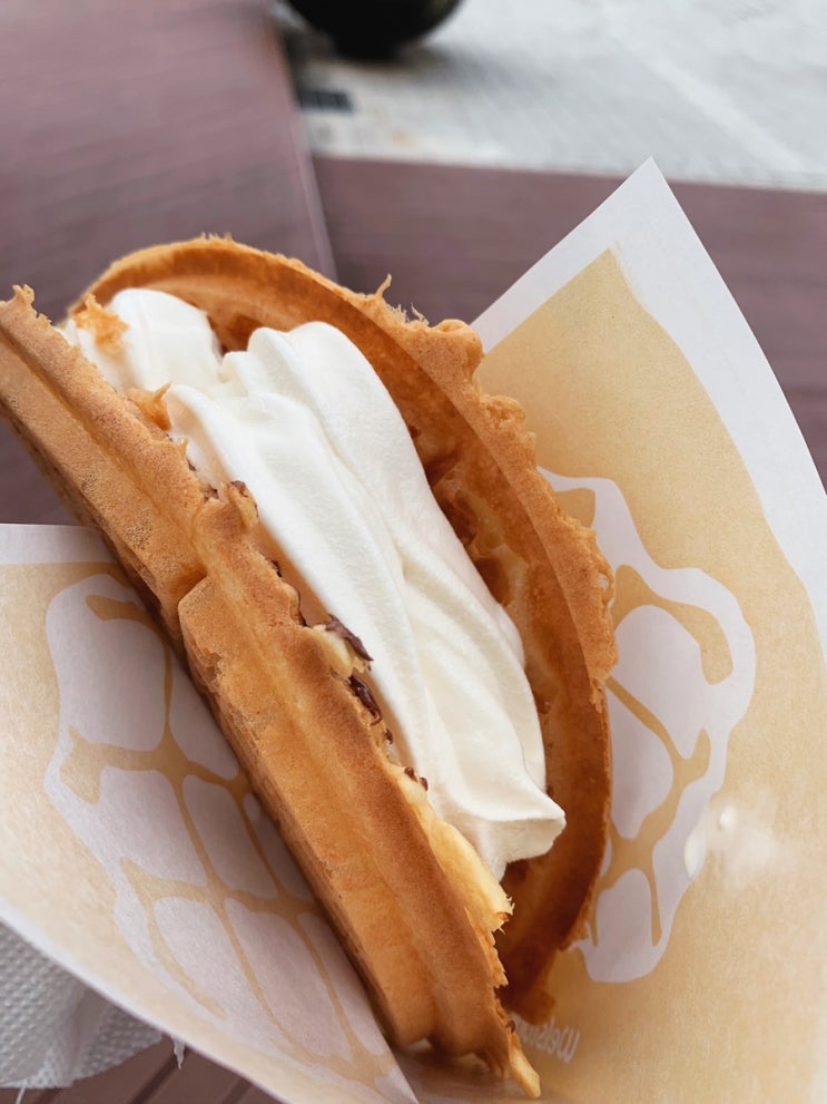 연세대 학생회관 와플 + 아이스크림 ️ : 네이버 블로그