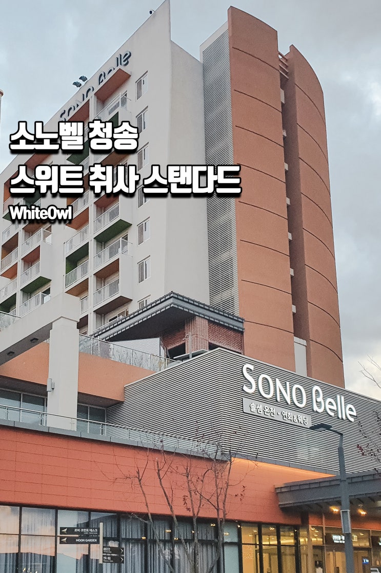 소노벨청송 리조트 가족 휴양으로 좋은 스위트 취사 스탠다드 숙소 후기 네이버 블로그