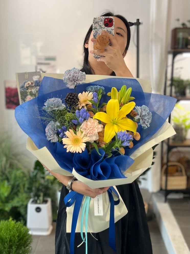 용인 포은아트홀 공연꽃다발맛집은 꽃모닝! : 네이버 블로그