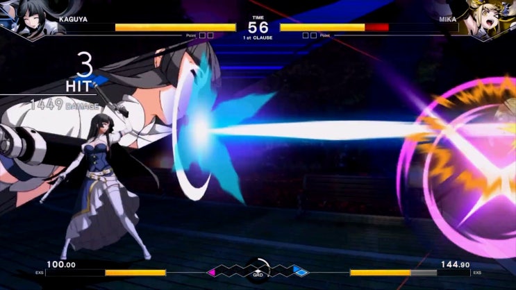 PS5/PS4/NS/PC「UNDER NIGHT IN-BIRTH II Sys:Celes」(언더 나이트 인버스 2 시스타셀레스) 신규 캐릭터「카구야」게임 플레이 트레일러 영상 ...