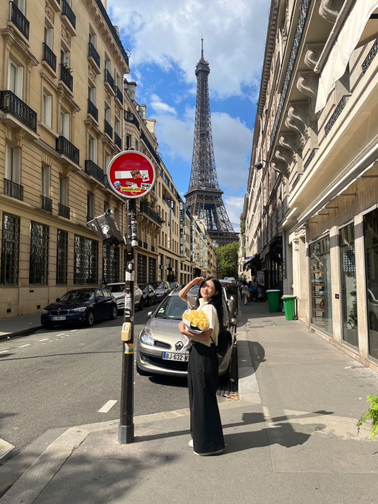 #7 파리 여행 🇫🇷 카페드트로카데로/L’Howea (에펠탑 꽃집 포토존)/상젤리제거리(PSG,Five guys)/피노컬렉션 ...