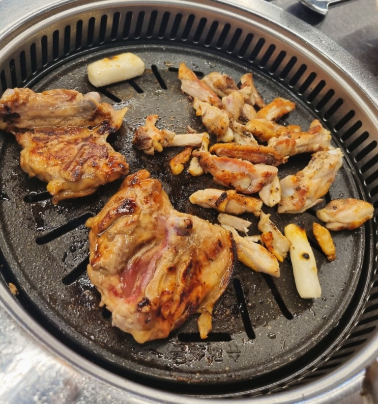 안성 닭갈비 무한리필 맛집 사계진미 숯불닭갈비 안성점 내돈내산 네이버 블로그