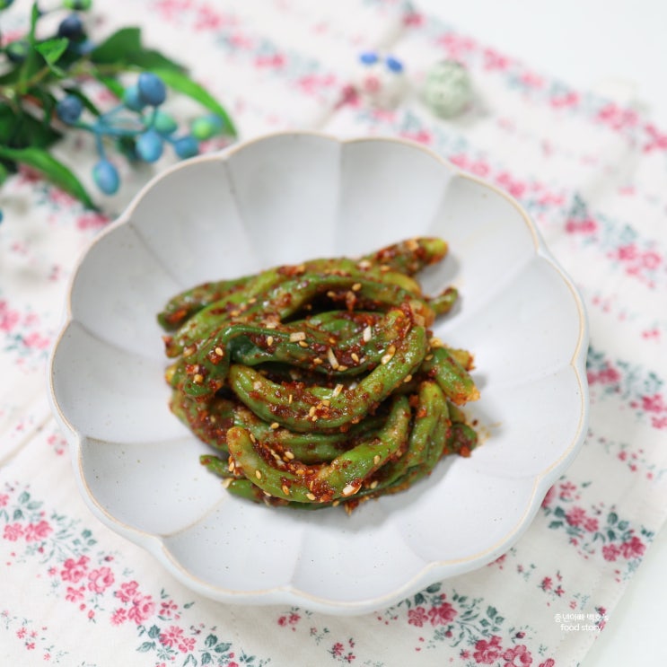 꽈리고추찜 만드는법 매콤하고 짭조롬한 꽈리고추무침 요리 네이버 블로그