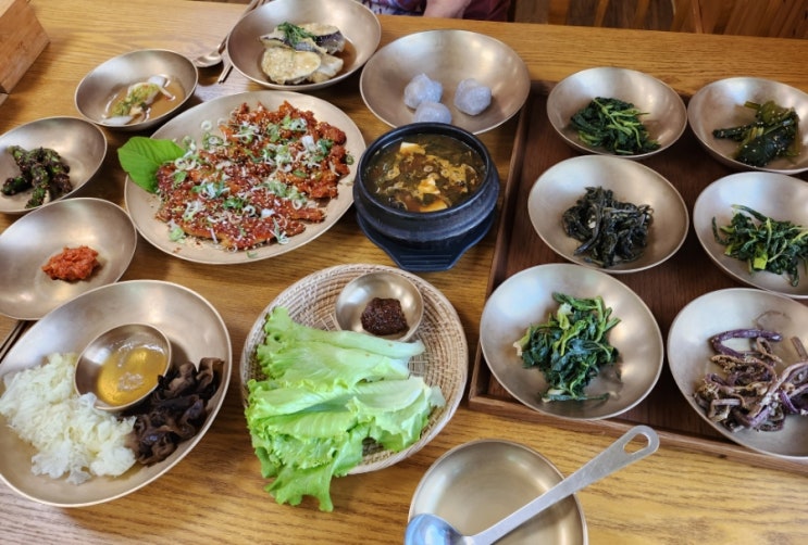 흔들바위 평창맛집평창한정식평창점심식사봉평맛집봉평한정식평창산채한정식봉평메밀꽃축제맛집평창휘닉스파크근처맛집이효석문화제