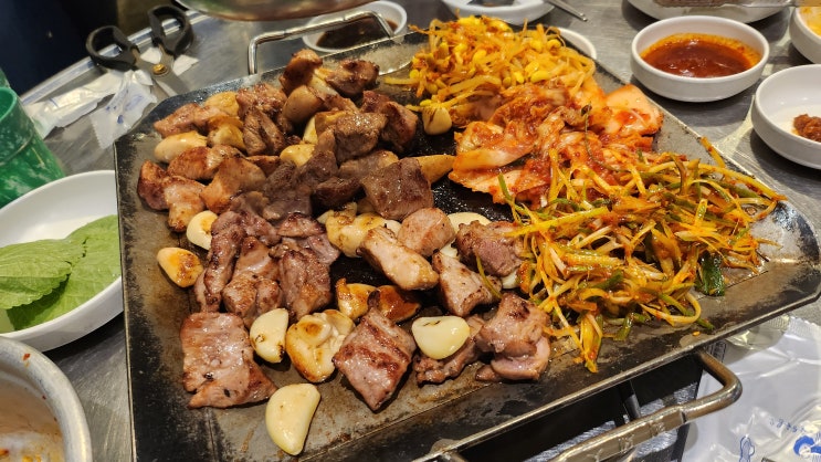 양산 중부동 맛집 양산신도시양산역 근처 가성비 좋은 뒷고기 맛집 평화김해뒷고기 네이버 블로그