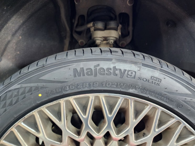 영등포금호타이어싼곳 제네시스 G80 금호 마제스티9 솔루스 TA91 고속휠발란스 : 네이버 블로그